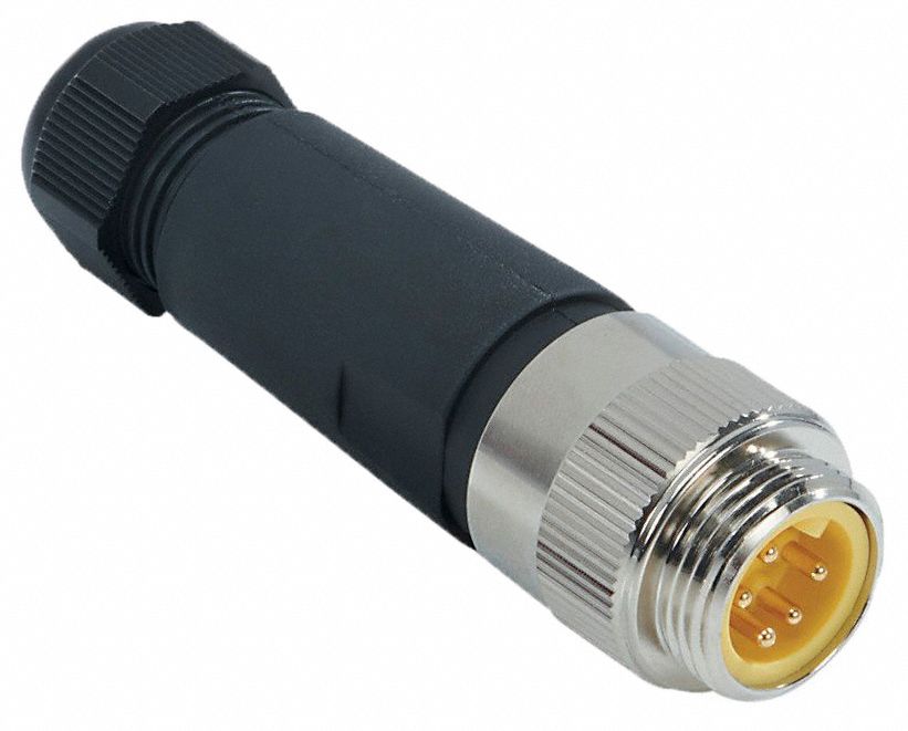 IFM, A Coded, 7/8 in Male Thread with Straight Connection, 7/8 in ...