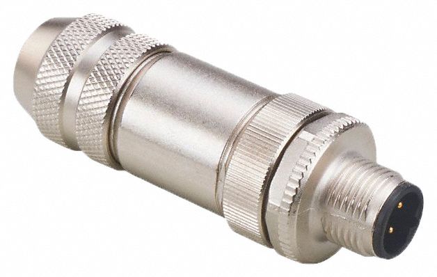 IFM, B Coded, 4 Pin, M12 Circular Connector - 787GG7|E12355 - Grainger