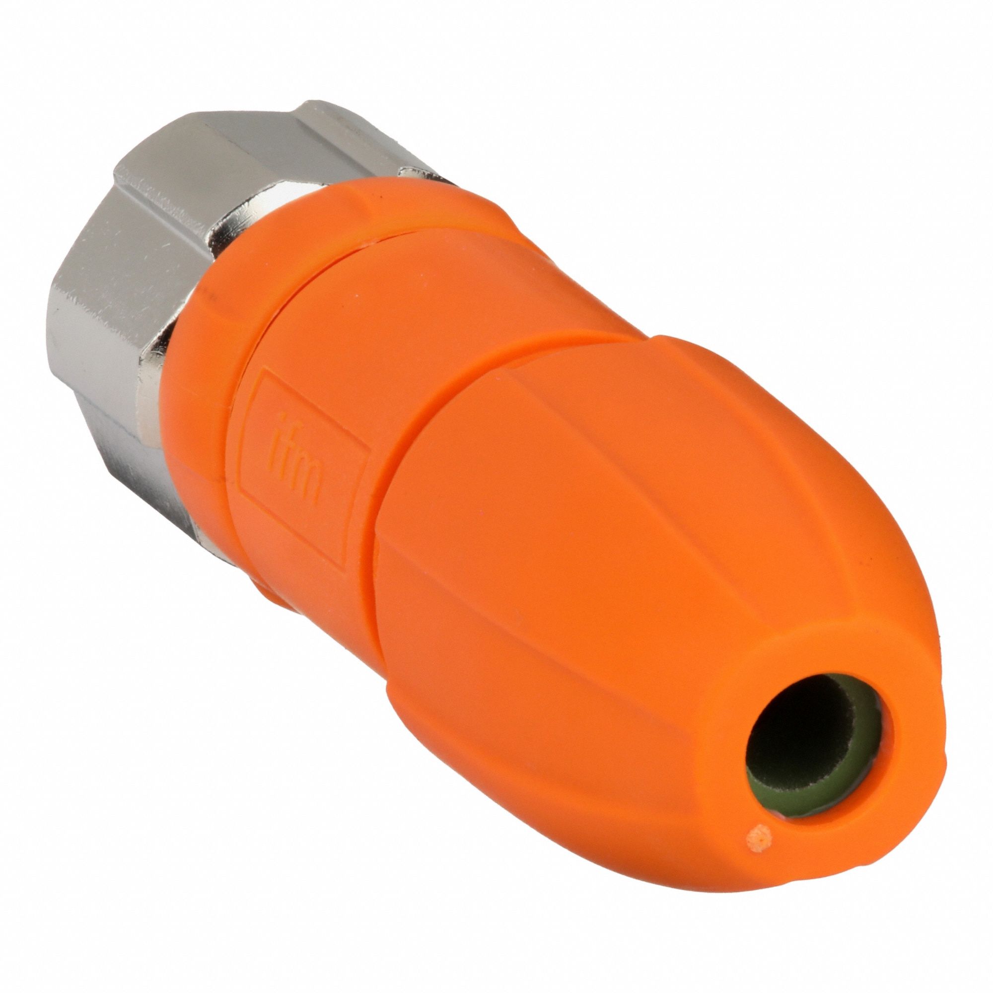 IFM, A Coded, 4 Socket, M12 Circular Connector - 787GH1|EVC810 - Grainger