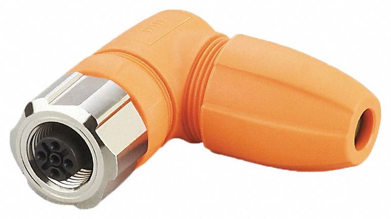 IFM, A Coded, 4 Socket, M12 Circular Connector - 787GH2|EVC811 - Grainger