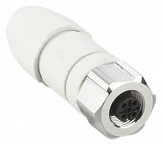 IFM, A Coded, 5 Socket, M12 Circular Connector - 787GK0|EVF569 - Grainger