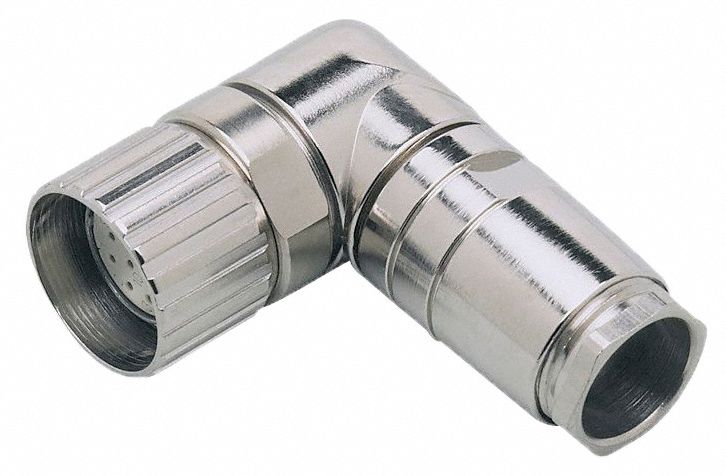 IFM, M23 Female Thread with 90° Angled Connection, 12 Socket, M23 ...