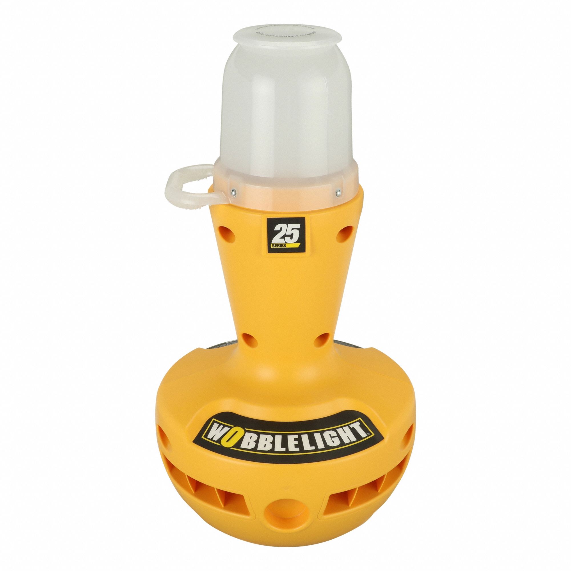 WOBBLE LIGHT, LED, 6,000 lm Max Brightness, Self Righting Job Site ...