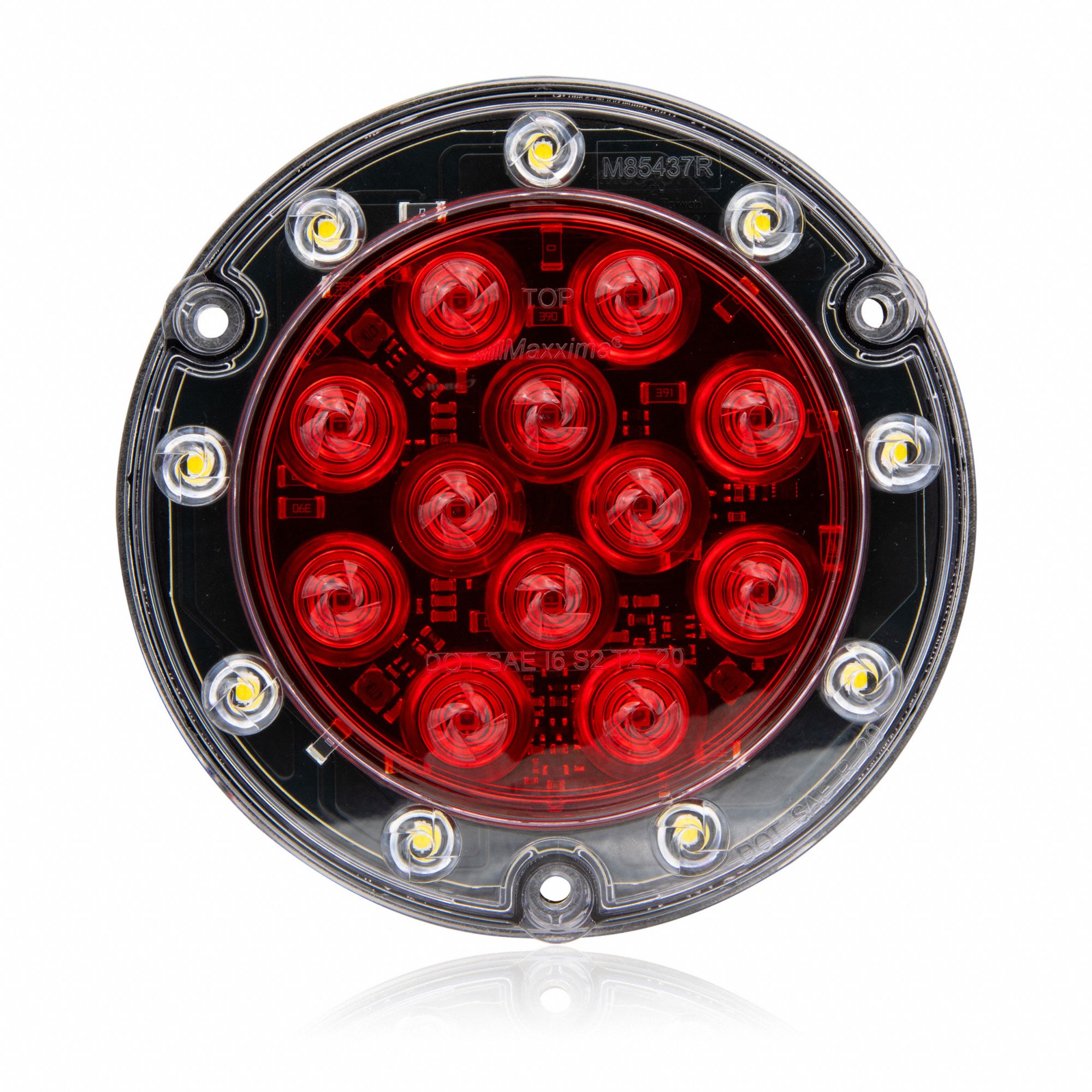 MAXXIMA, LED, Stop, Turn, and Tail Combo Light, Stop/Tail/Turn/Back-Up ...