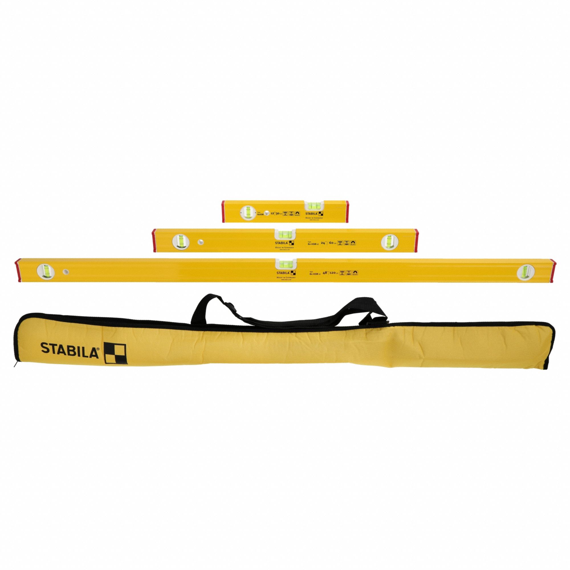 STABILA, Level & Plumb, Torpedo, Magnetic Torpedo Pro-Set,1ft,2ft,4ft ...