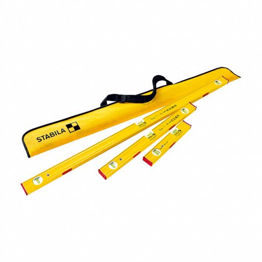 STABILA Magnetic Torpedo Pro-Set,1ft,2ft,4ft.: 12 in_24 in_48 in Lg, 3 ...