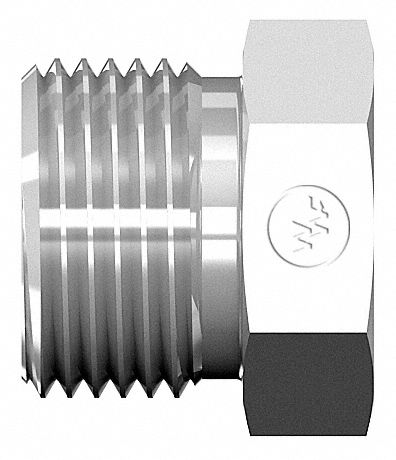 WEATHERHEAD, 3/8 in OD Size, 9/16"-18 Thread Size, Compression Fitting ...