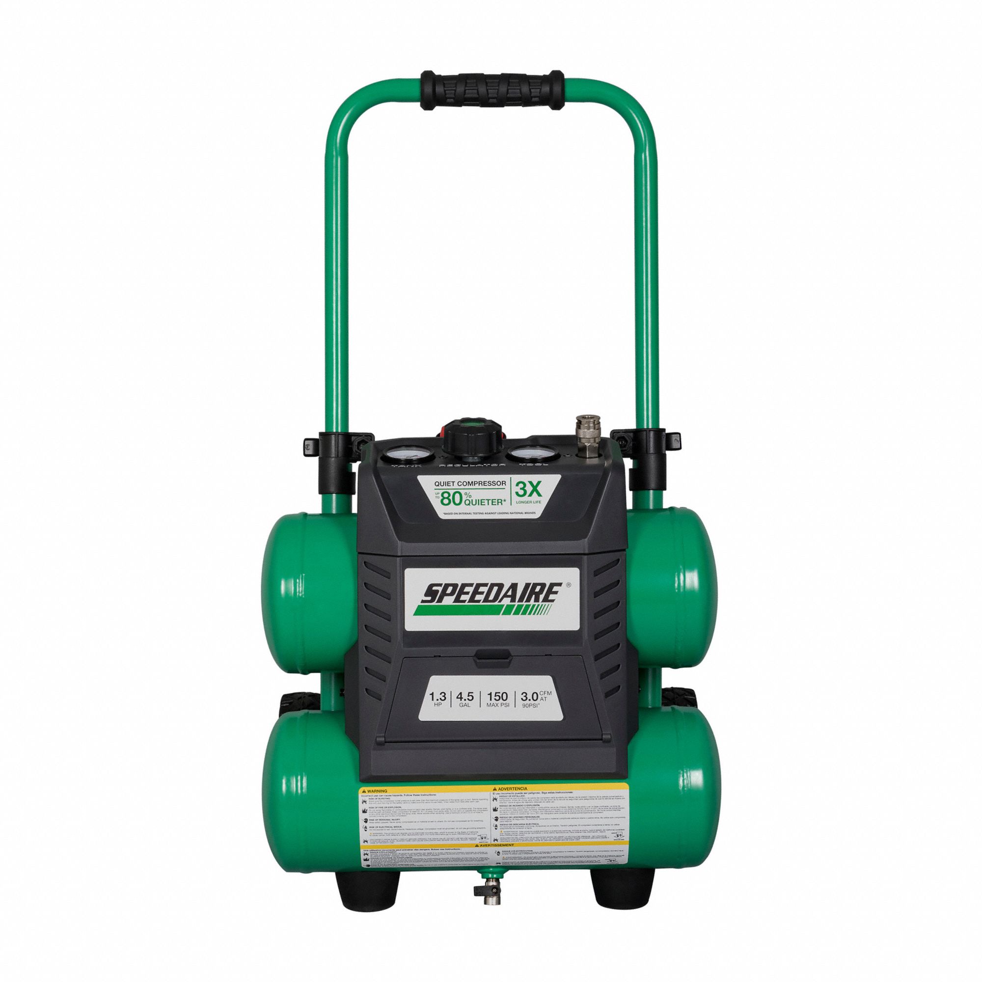 SPEEDAIRE, Quiet, Oil Free, Air Compressor - 787U78|787U78 - Grainger