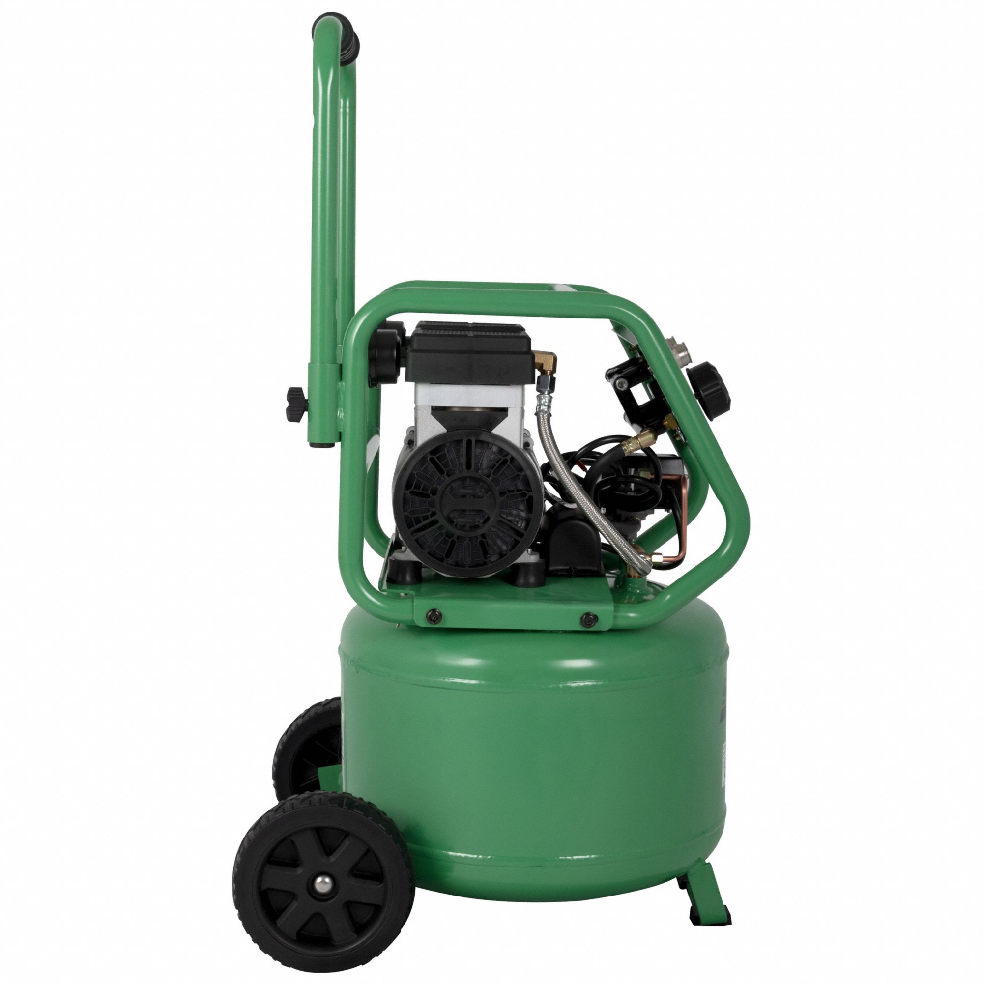 SPEEDAIRE Air Compressor: Quiet, Oil Free, 10 gal, Vertical, 1.5 hp, 4 ...