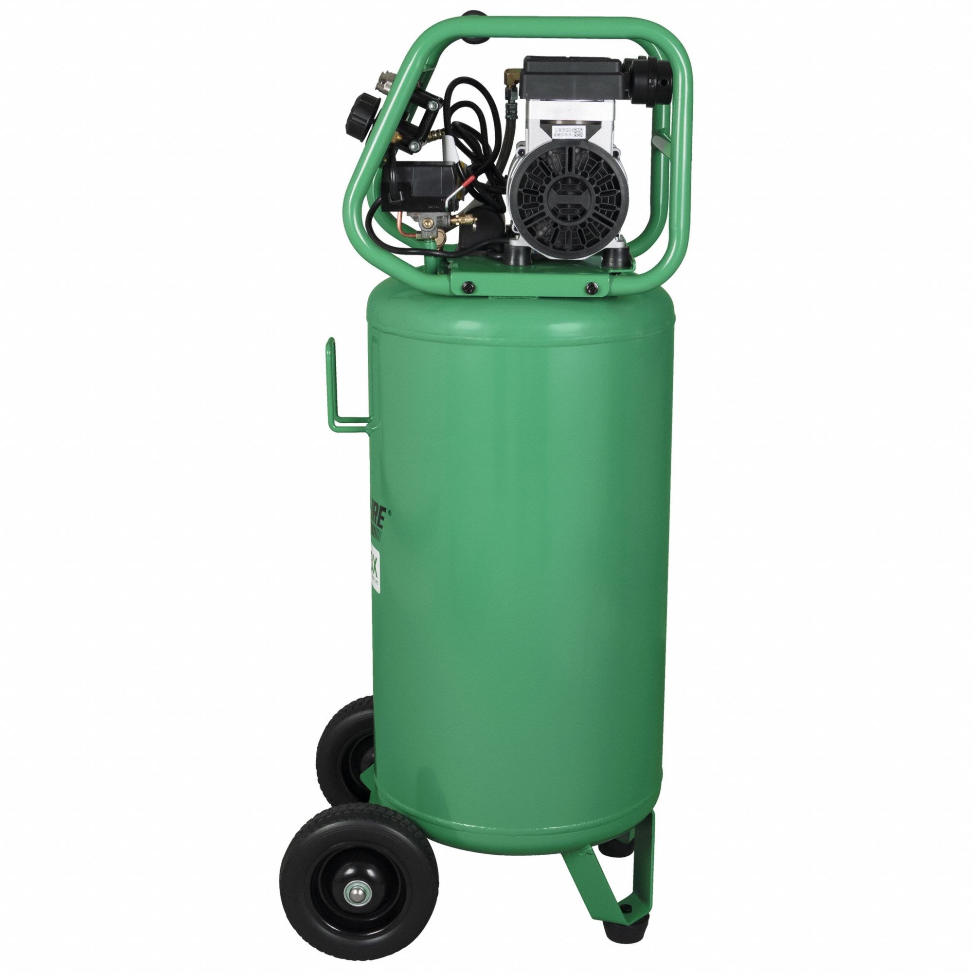SPEEDAIRE Air Compressor: Quiet, Oil Free, 26 gal, Vertical, 2 hp, 5.2 ...