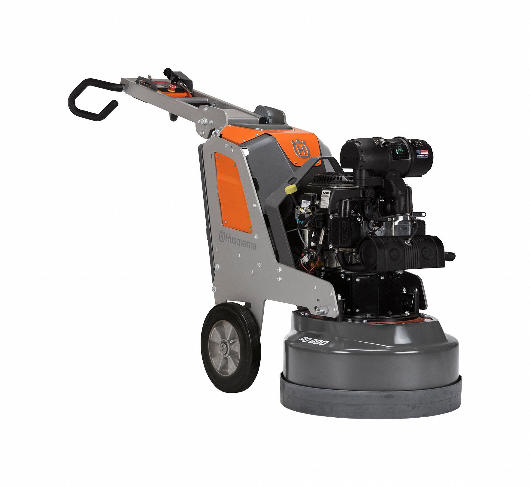 HUSQVARNA, Walk-Behind, Planetary, Concrete Floor Grinder - 787UE8|PG ...