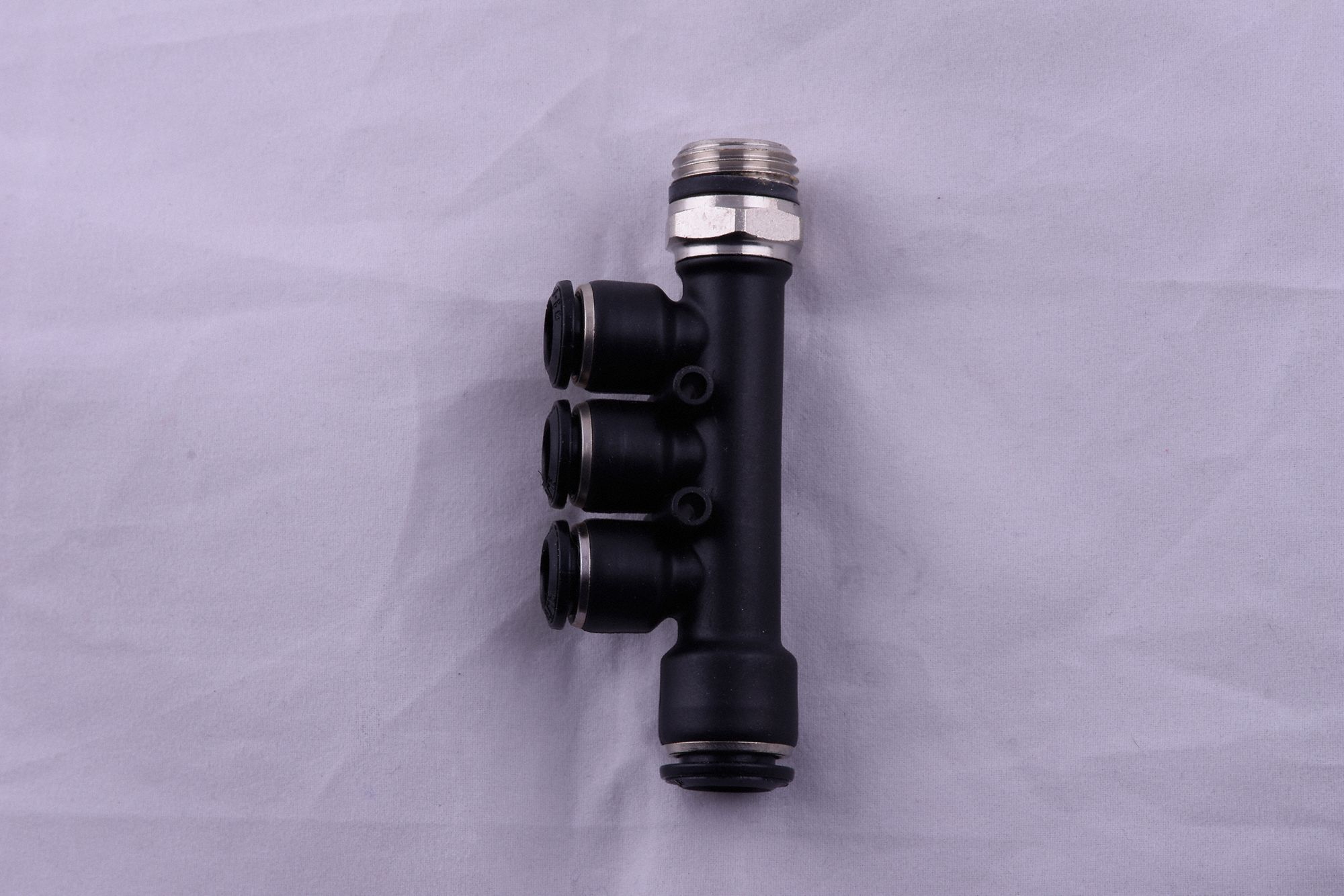 AIGNEP USA, 8 mm OD x 6 mm OD x 6 mm OD x 6 mm OD Size, Nylon, Push-Fit Tee Fitting - 787VZ2 ...