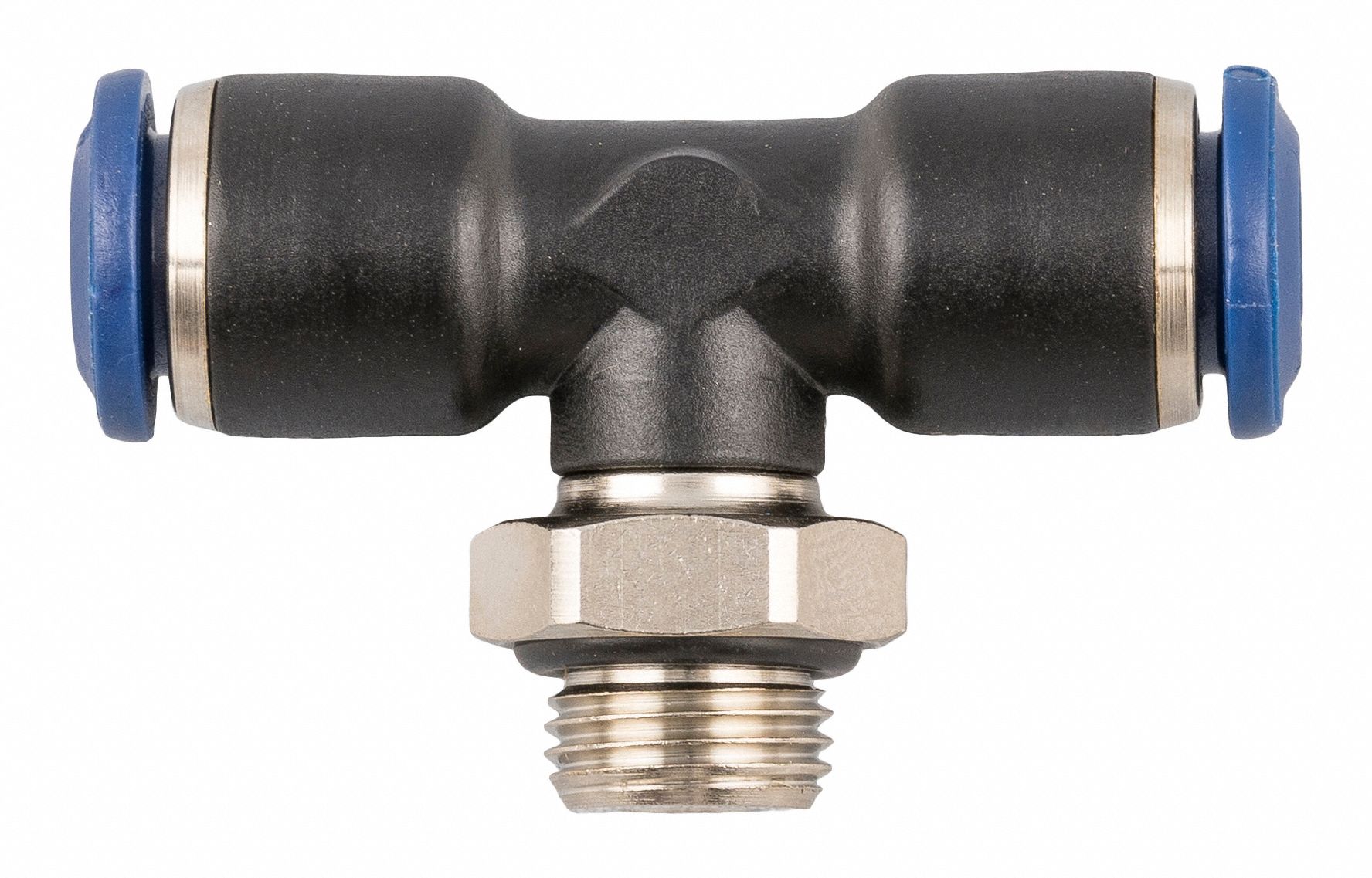 AIGNEP USA, 5/16 in OD x 5/16 in OD x 1/8 in OD Size, Nylon, Push-Fit Tee Fitting - 787W79|85210 ...