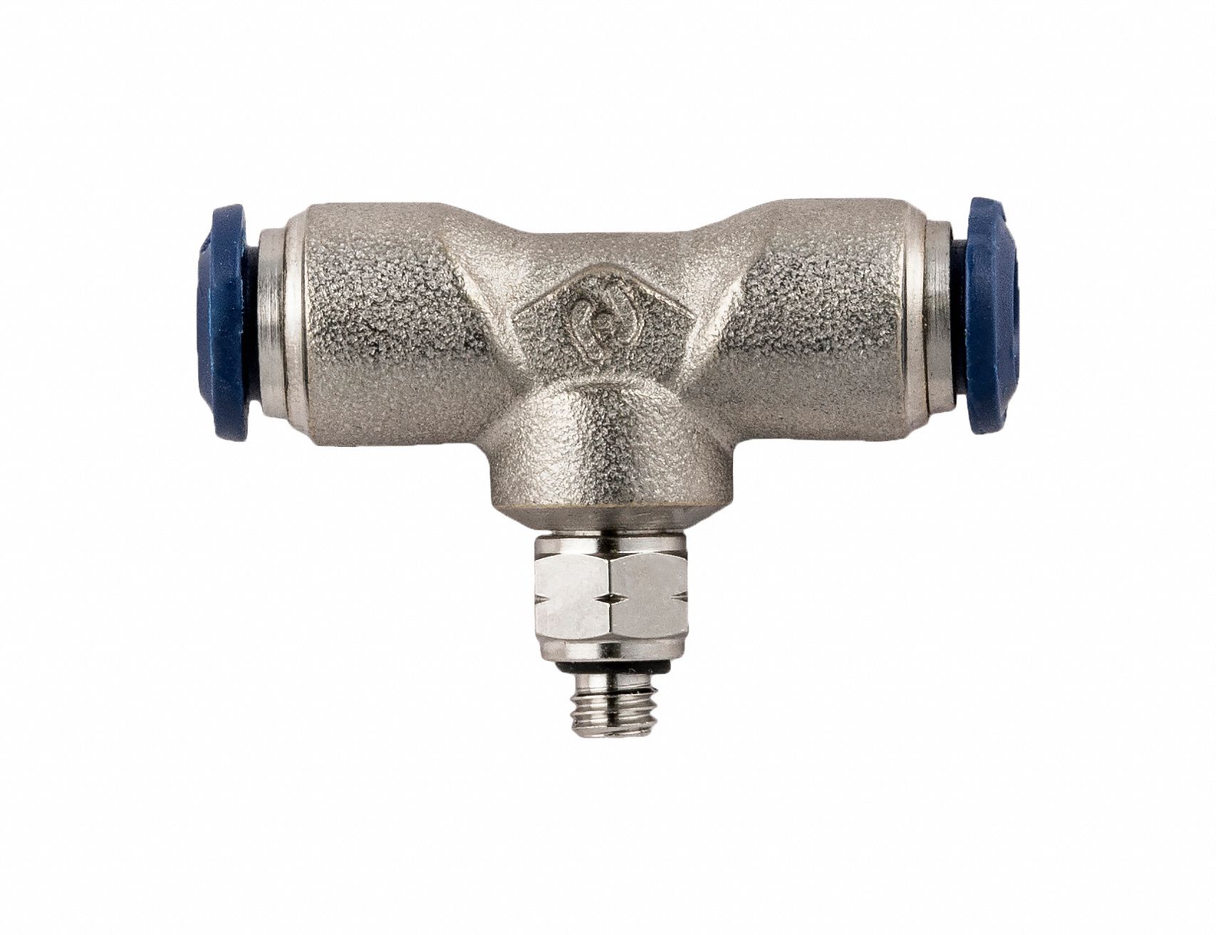 AIGNEP USA, 5/32 in OD x 5/32 in OD x 5/16 in Pipe Size, Brass, Push-Fit Tee Fitting - 787W92 ...