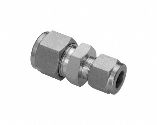 HAM-LET, 8 mm OD x 6 mm OD Fitting Size, Compression x Compression ...