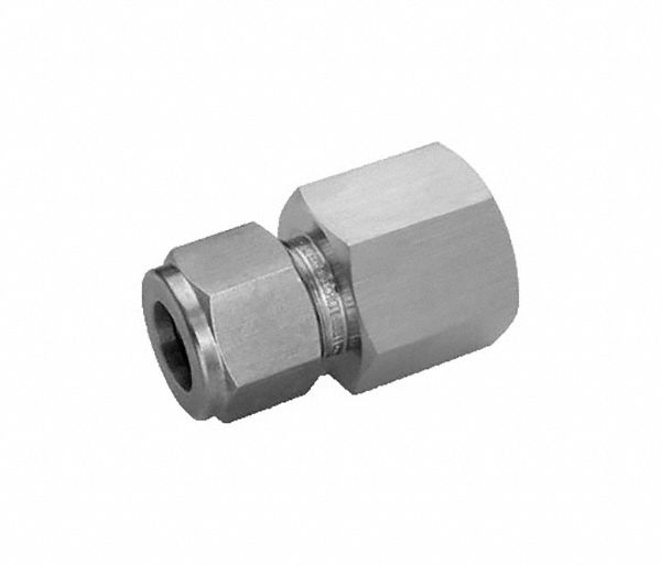 HAM-LET, 12 mm OD 1/2 in Pipe Fitting Size, Compression x FNPT, Compression Fitting Elbow ...