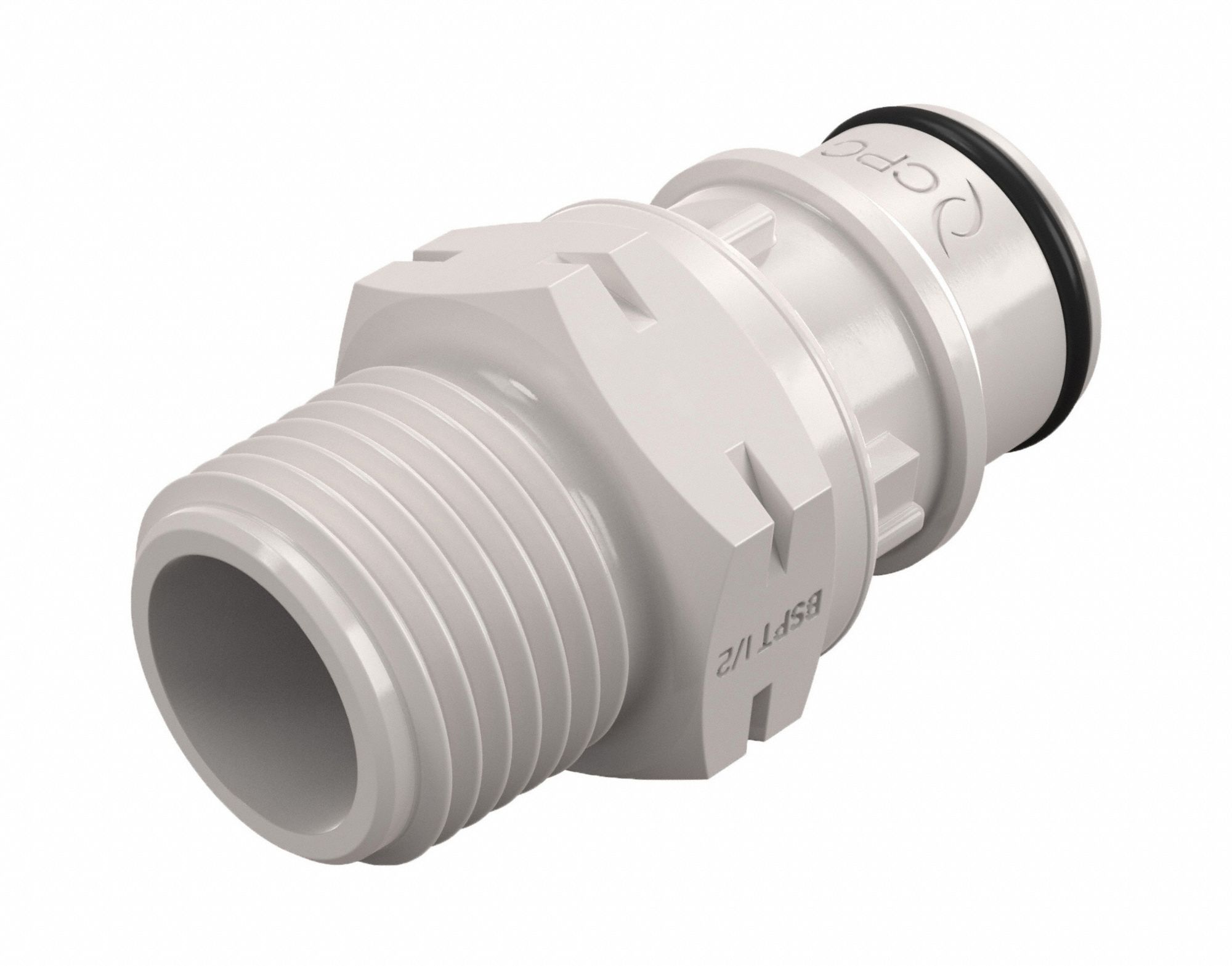 Straight, 1/2 in Pipe Size, Quick Connection Coupling - 788CA0 ...