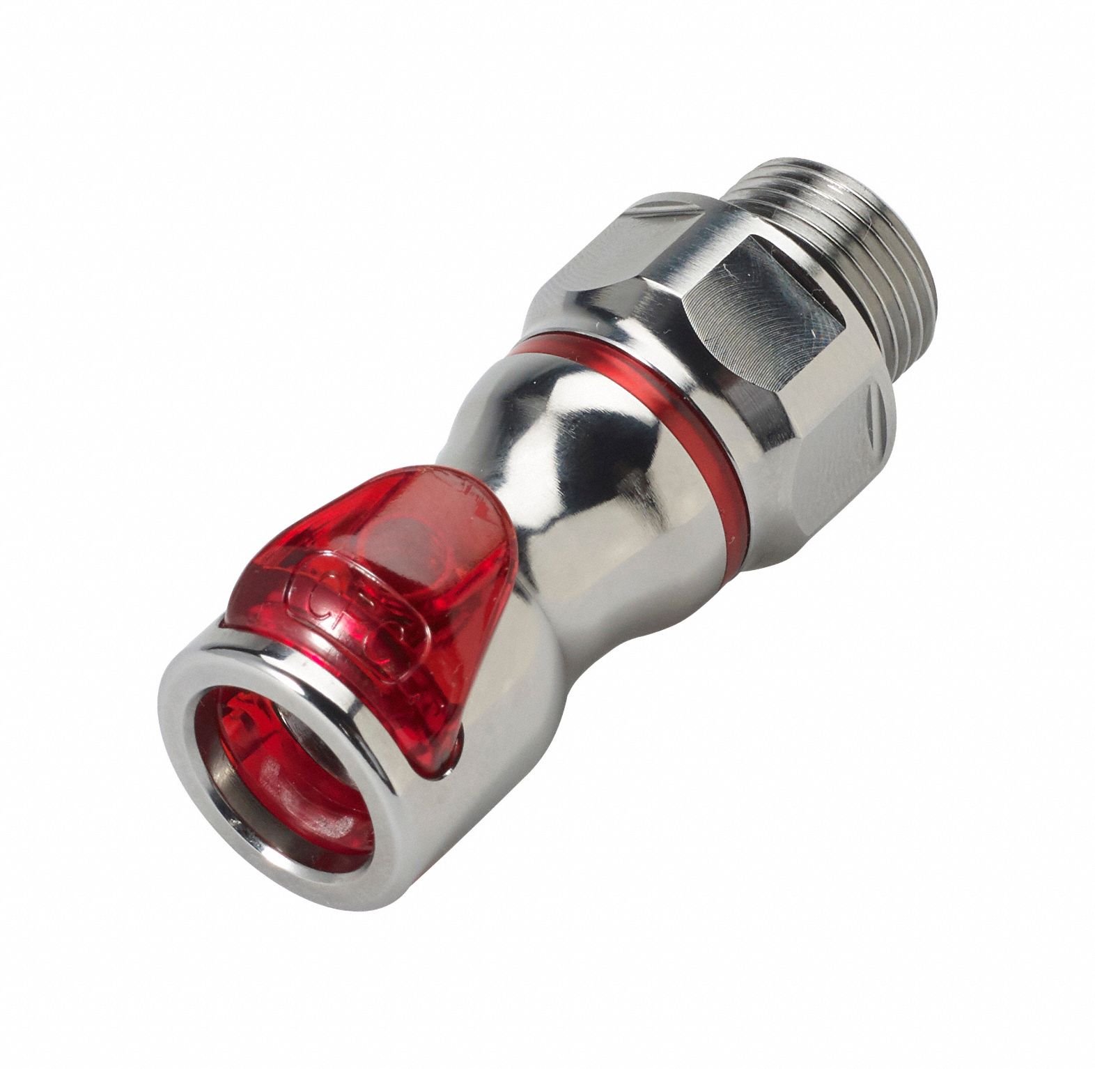 Straight, 3/8 in Pipe Size, Quick Connection Coupling - 788CJ8 ...