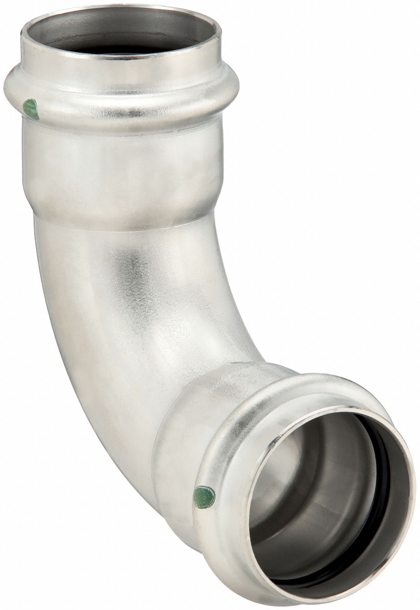 VIEGA PROPRESS, 2 1/2 in CTS x 2 1/2 in CTS Size, 90° Elbow, Crimp ...