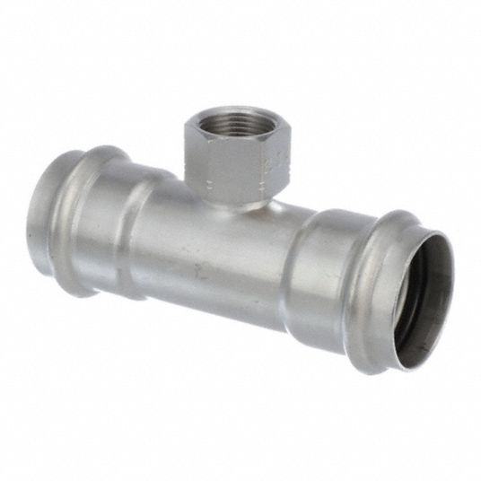 VIEGA PROPRESS, 316 Stainless Steel, Press-Fit x Press-Fit x FPT ...