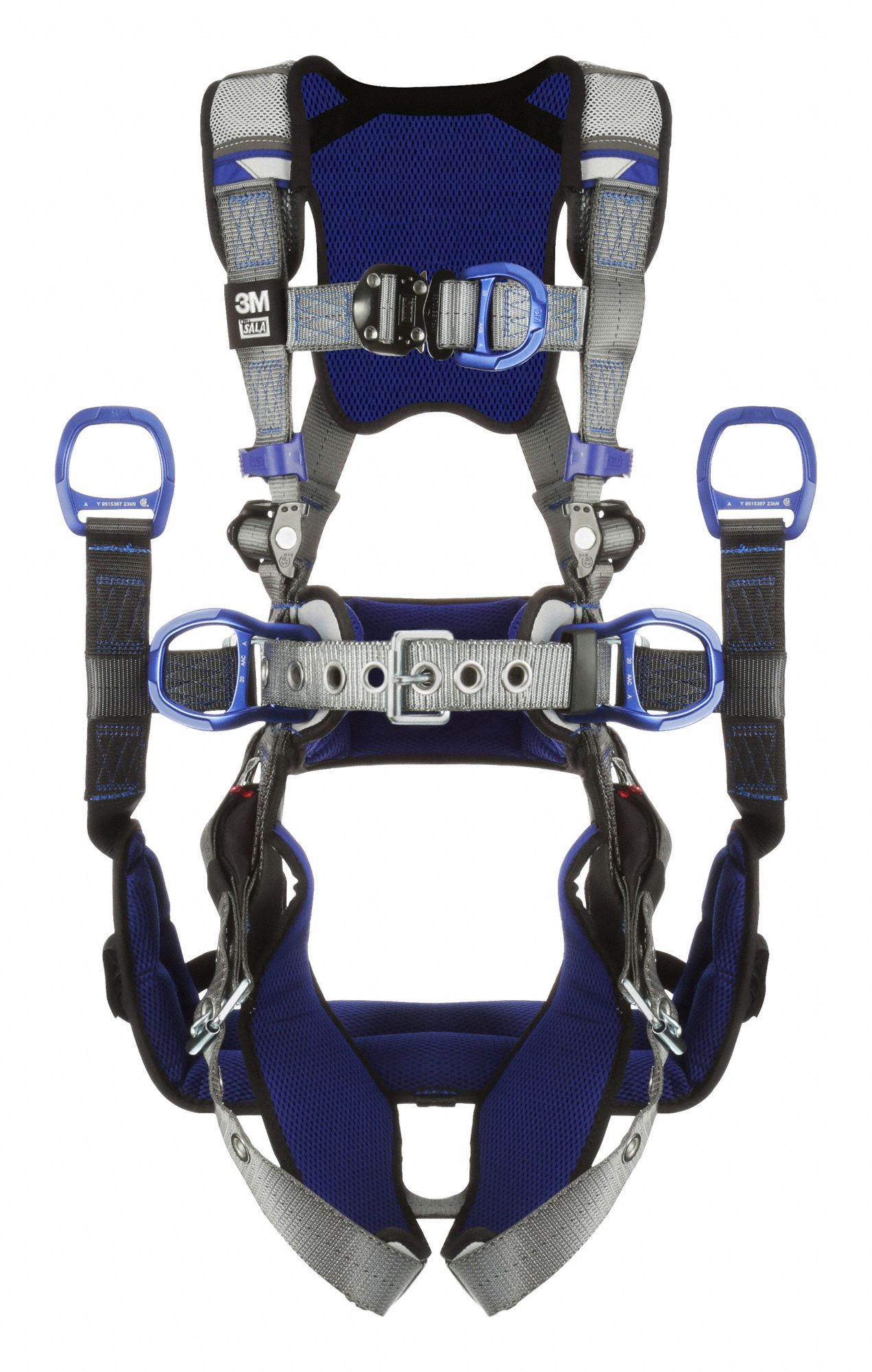 3M RFID POSITION/CLIMB HARNESS, XXL, 420 LBS, DUAL LOCK QUICK-CONNECT ...