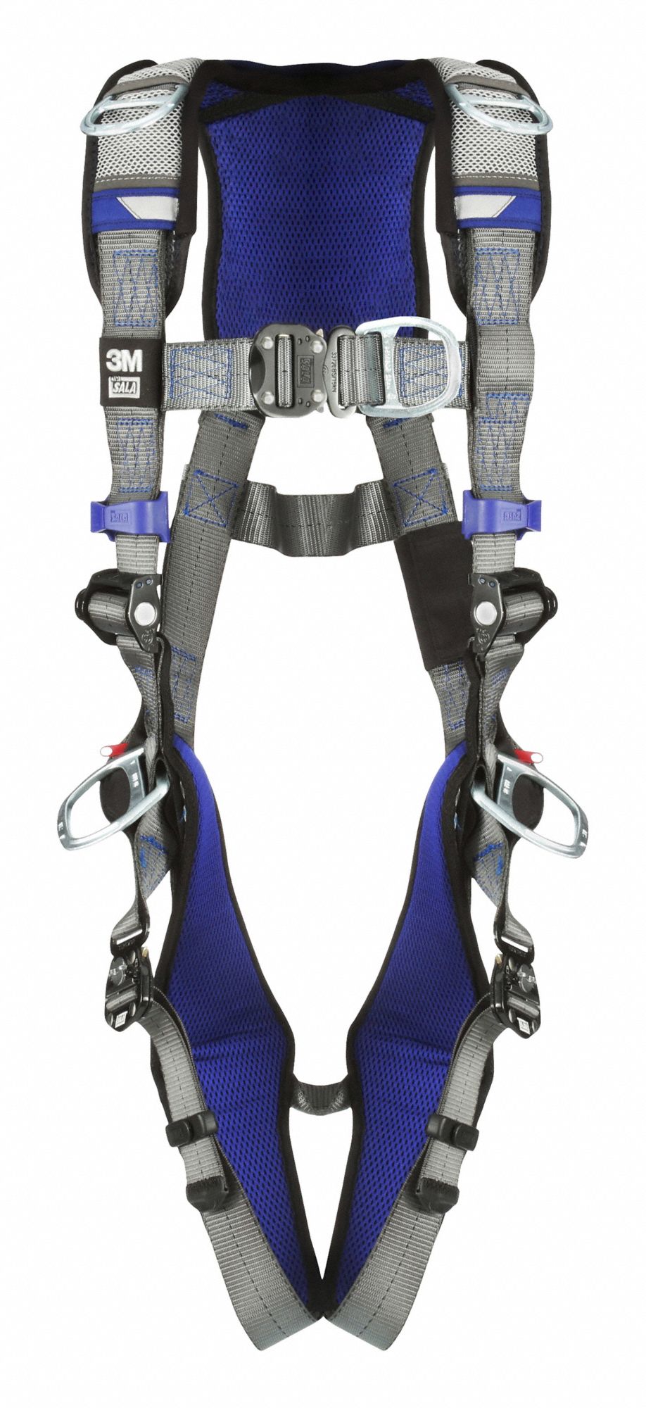 3M RFID RESCUE/CLIMB/POSITION HARNESS, L, BACK/HIP/SHOULDER D-RING ...