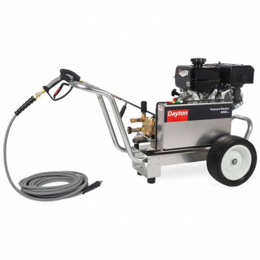 MI-T-M, Heavy Duty, Cart, Gas-Powered Pressure Washer - 788RJ4|GBA-4200 ...