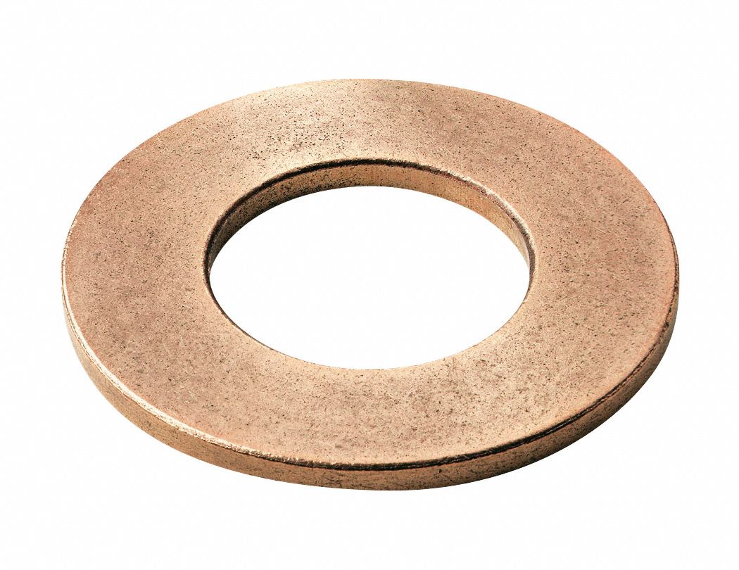OILITE, 1 3/8 in Bore, Bronze, Thrust Washer - 788UL4|TT1900-B - Grainger
