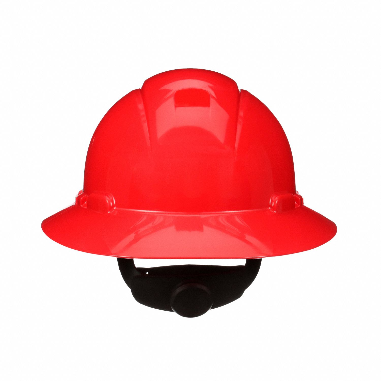 3M, Red, Ratchet (4-Point), SecureFit(TM) Full Brim Hard Hat - 788VM8|H ...