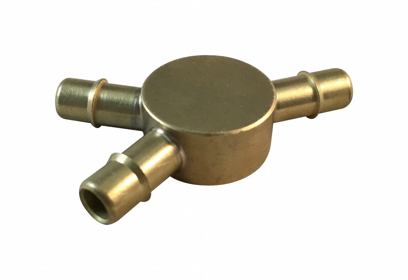 Barbed, 1/2 in ID x 1/2 in ID x 1/2 in ID Fitting Size, Barbed Wye ...