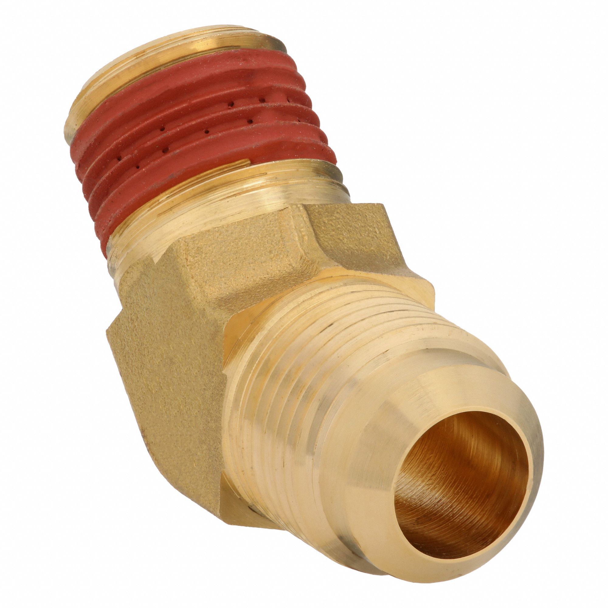 5/8 in OD x 1/2 in Pipe Fitting Size, Flared/Threaded, Flared Fitting Elbow - 791AG4|VS159F-10-8 ...