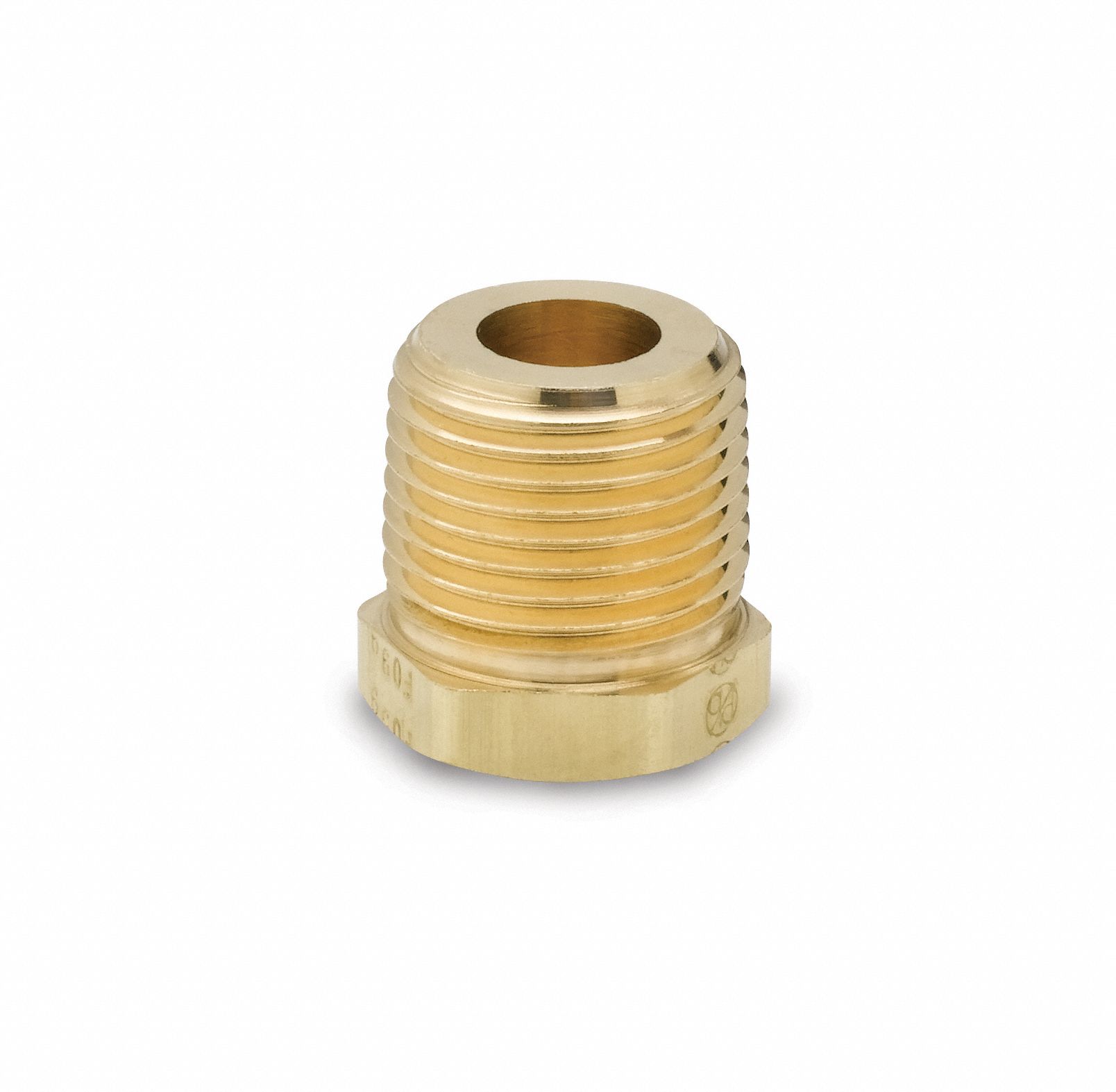 Brass, 1/2 in x 1/4 in Fitting Pipe Size, Pipe Fitting Low Lead ...