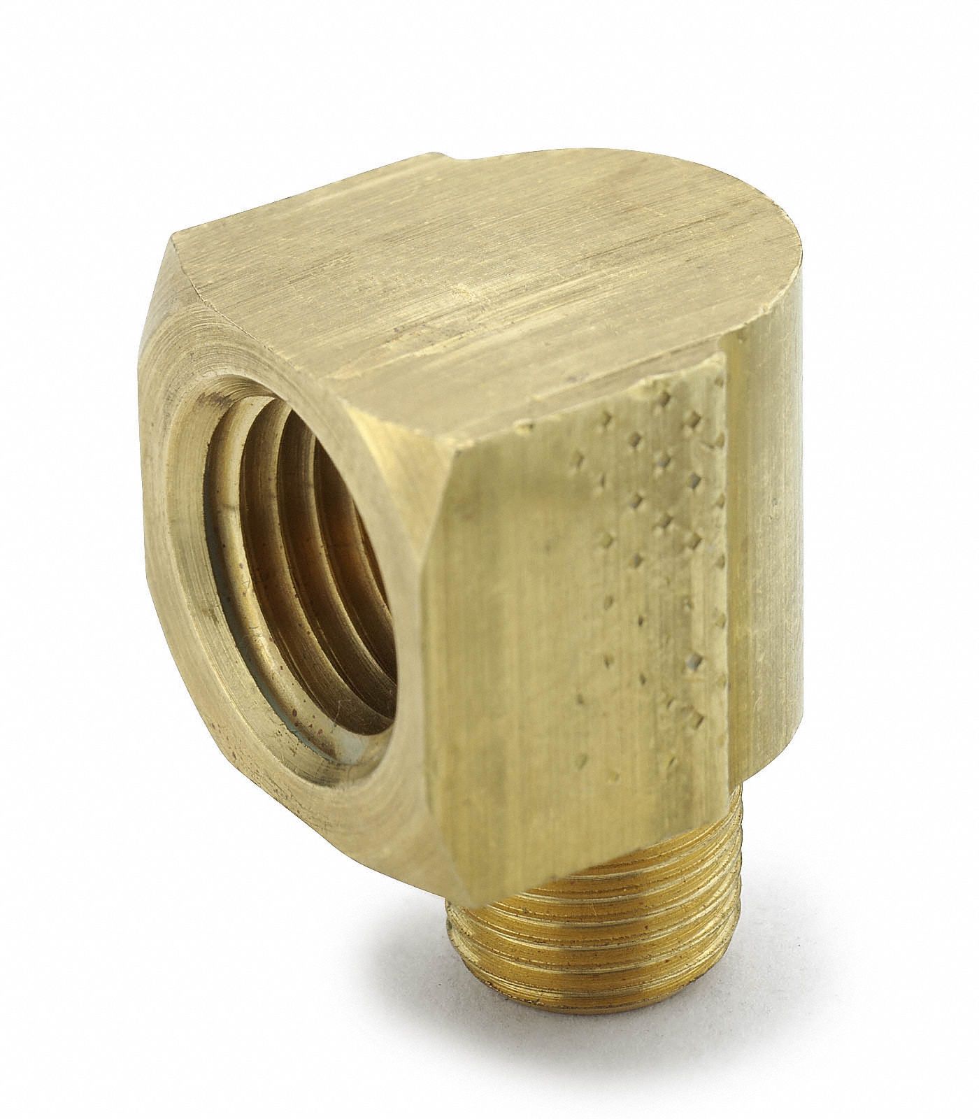 Brass, 3/8 in x 3/8 in Fitting Pipe Size, Pipe Fitting Low Lead ...