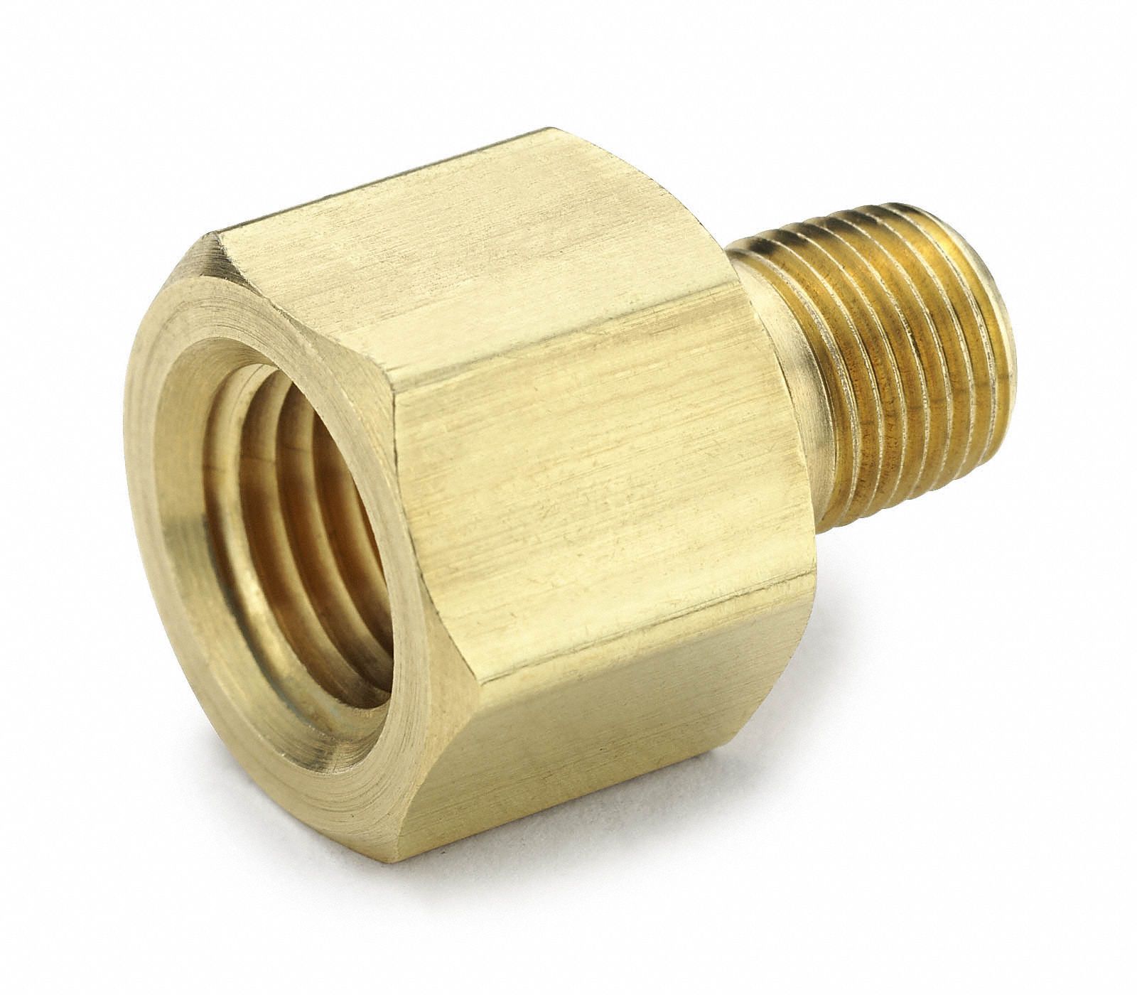 Brass, 1/2 in x 1/2 in Fitting Pipe Size, Pipe Fitting Low Lead ...
