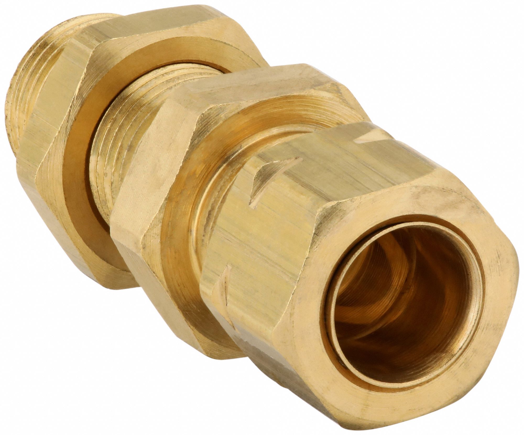Brass, Compression x Compression, Brass Compression Fitting - 791AM1 ...