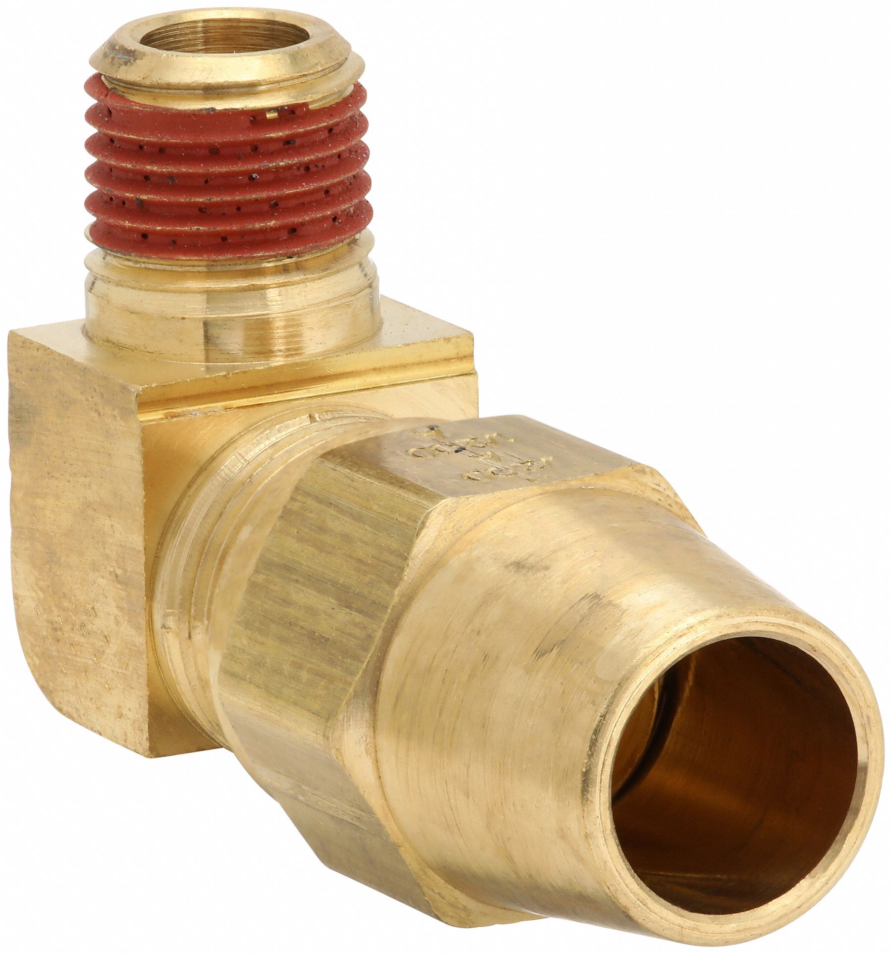 PARKER, 1/2 in OD x 1/4 in Pipe Fitting Size, Compression x MNPT ...