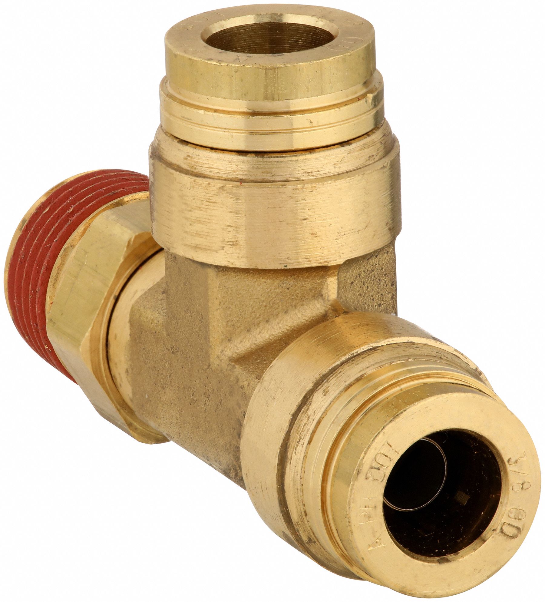 Brass, Push-to-Connect x Push-to-Connect x MNPT, Brass DOT Push-to ...