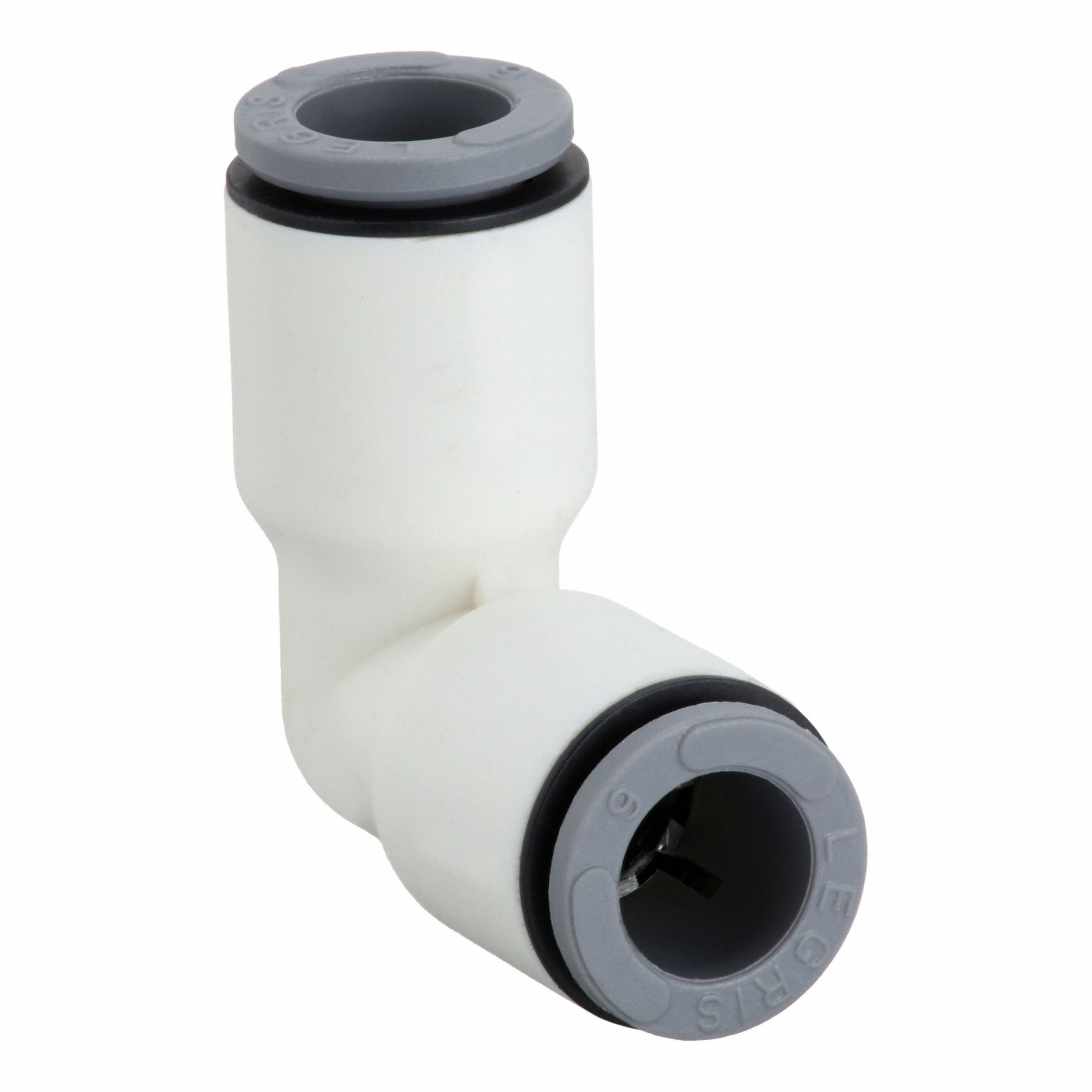 PARKER, 90° Elbow, 6 mm OD 6 mm OD Size, Push-Fit Elbow Fitting - 791D06|6302 06 00WP2 - Grainger
