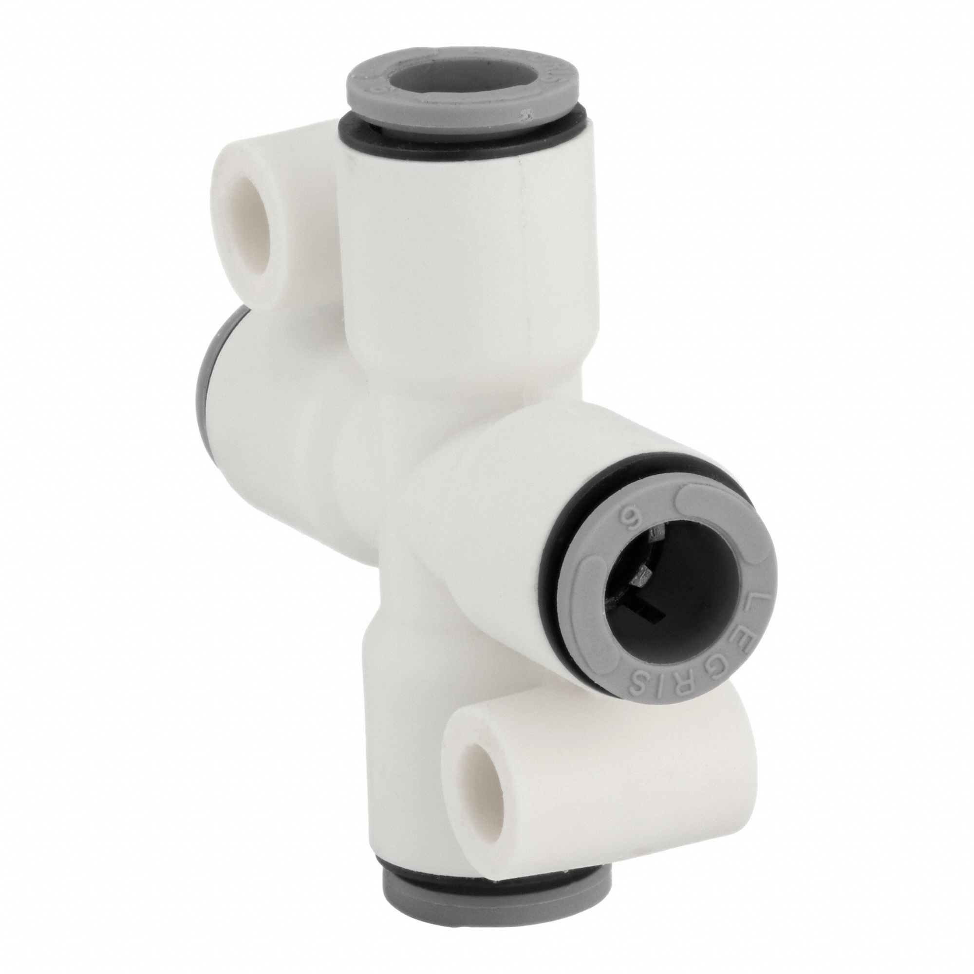 PARKER, Cross, 6 mm OD 6 mm OD x 6 mm OD x 6 mm OD Size, Push-Fit Cross Fitting - 791DD5|6307 06 ...