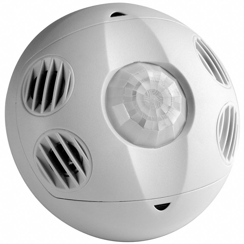 LEVITON, LED, Passive Infrared (PIR)/Ultrasonic, Occupancy Sensor ...