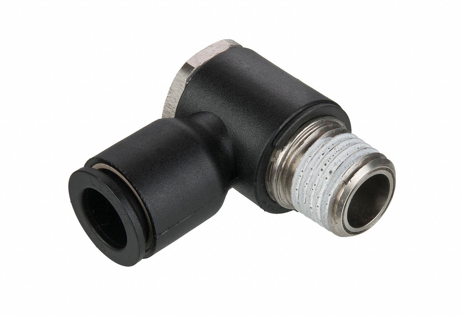 LEGRIS, 8 mm OD x 1/8 in Pipe Size, Push-to-Connect x NPT, Push-Fit Elbow Fitting - 791RX2|3018 ...