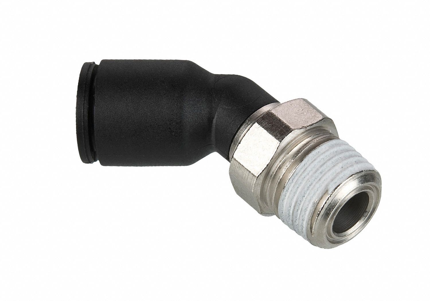 LEGRIS, 3/8 in Pipe x 12 mm OD Size, BSPT x Push-to-Connect, Push-Fit Elbow Fitting - 791PZ3 ...