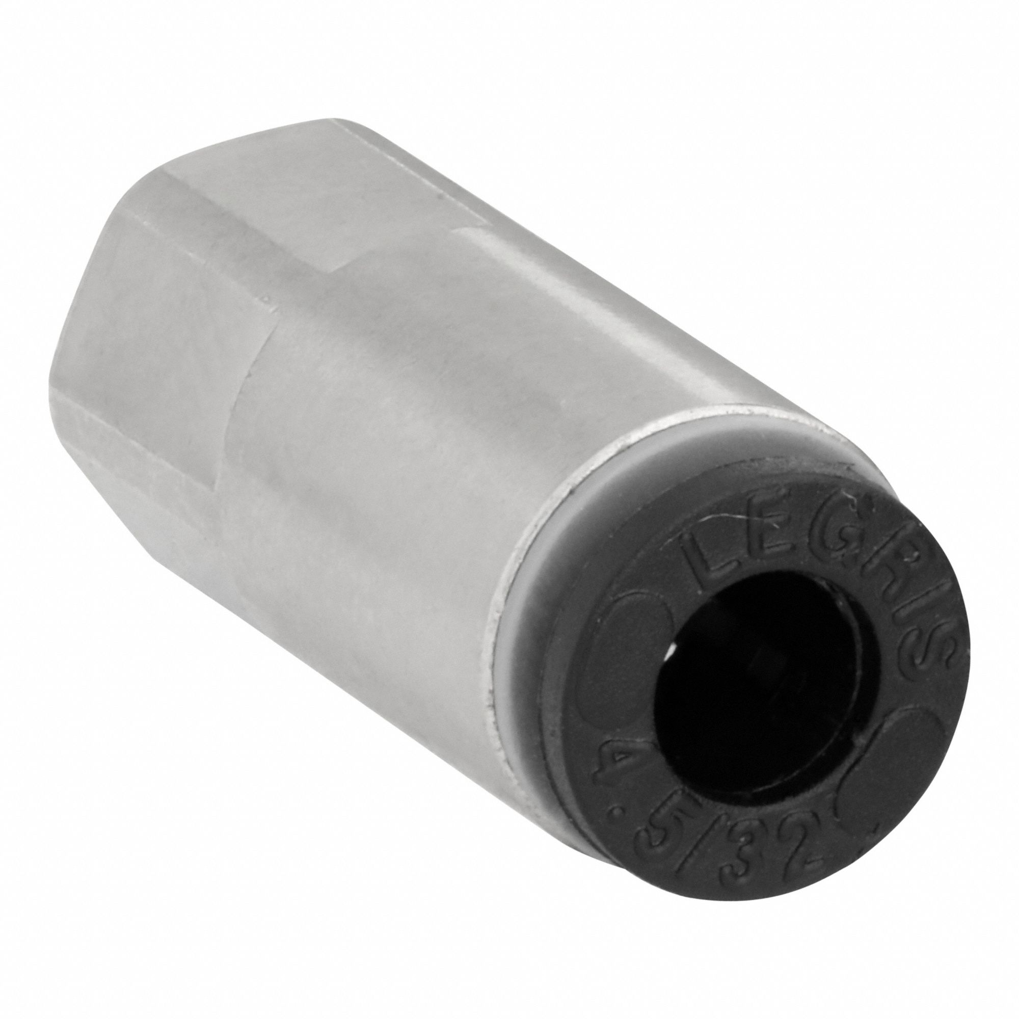 LEGRIS, 5 mm Pipe x 4 mm OD Size, Metric x Push-to-Connect, Push-Fit ...
