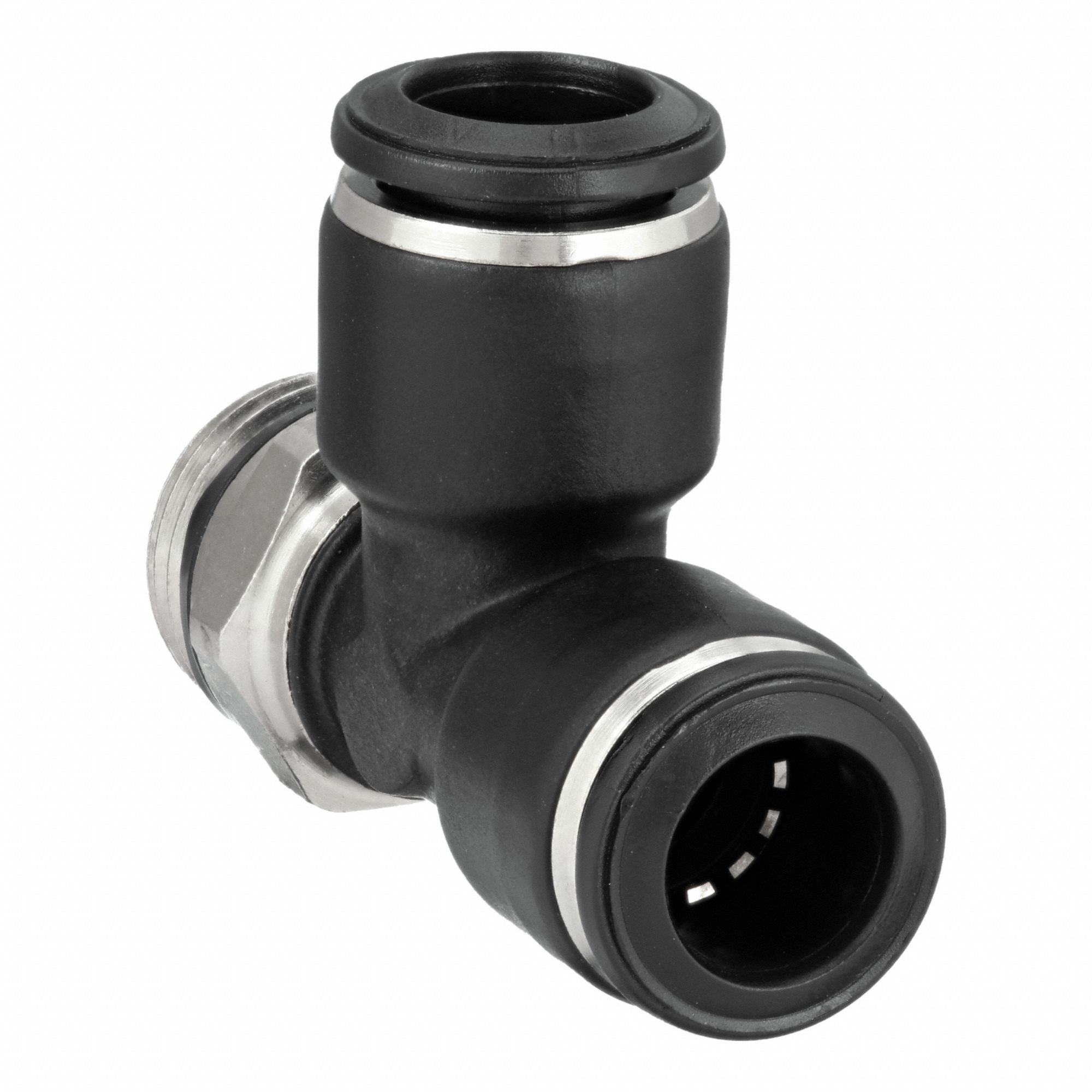 LEGRIS, 10 mm OD x 10 mm OD x 12 mm OD Size, Polymer, Push-Fit Wye Fitting - 791R77|3142 10 12 ...