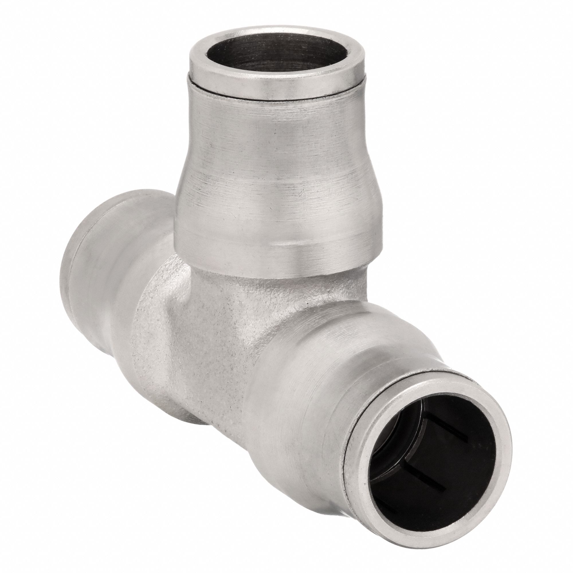 LEGRIS, 14 mm OD x 14 mm OD x 14 mm OD Size, Brass, Push-Fit Tee Fitting - 791T81|3604 14 00 ...