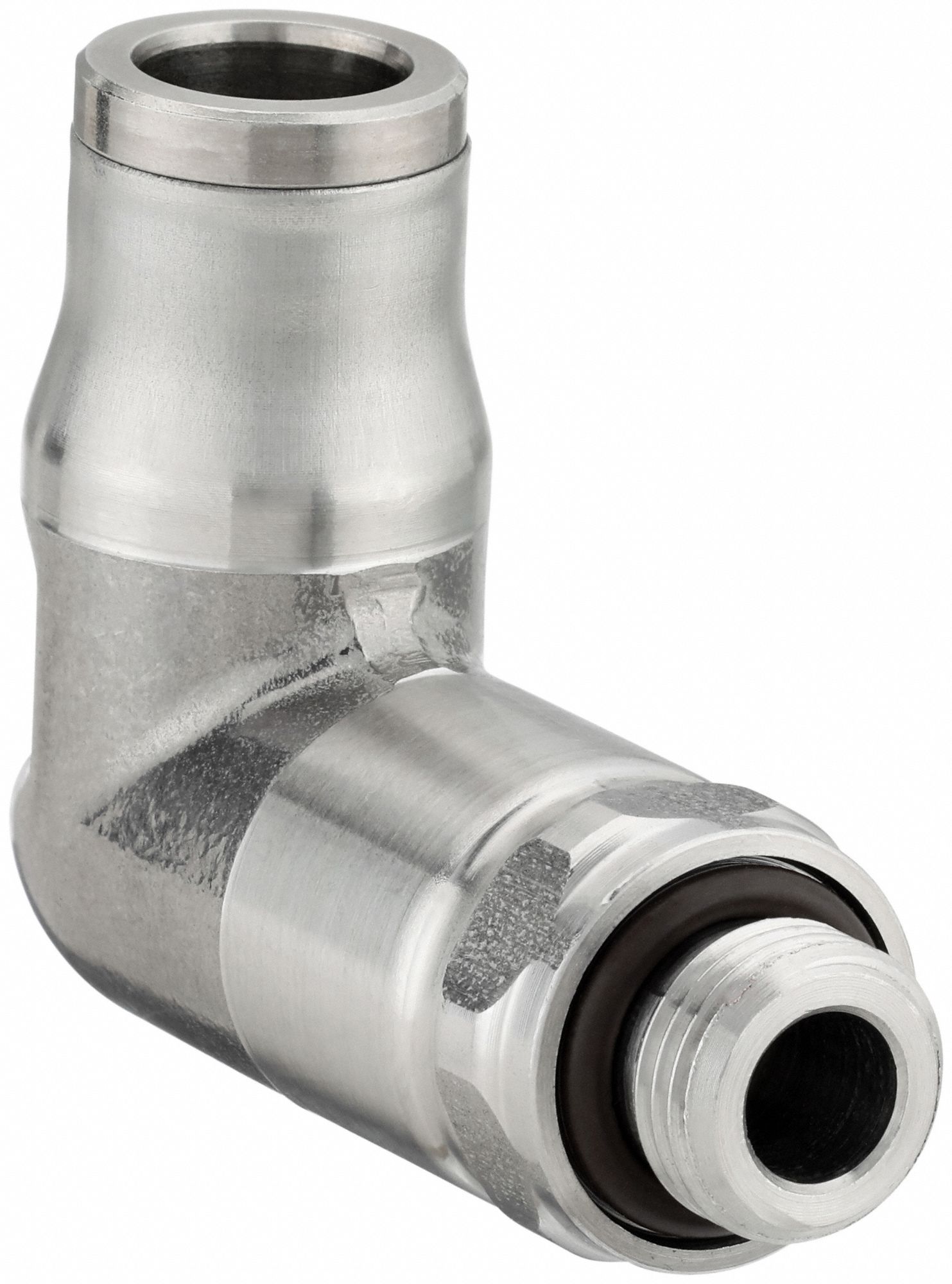 LEGRIS, 1/8 mm Pipe x 8 mm OD Size, BSPP x Push-to-Connect, Push-Fit Elbow Fitting - 791TM6|3899 ...