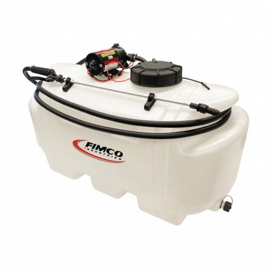 FIMCO, Tailgate, 25 gal Tank Capacity, Cordless Vehicle Mounted Sprayer ...