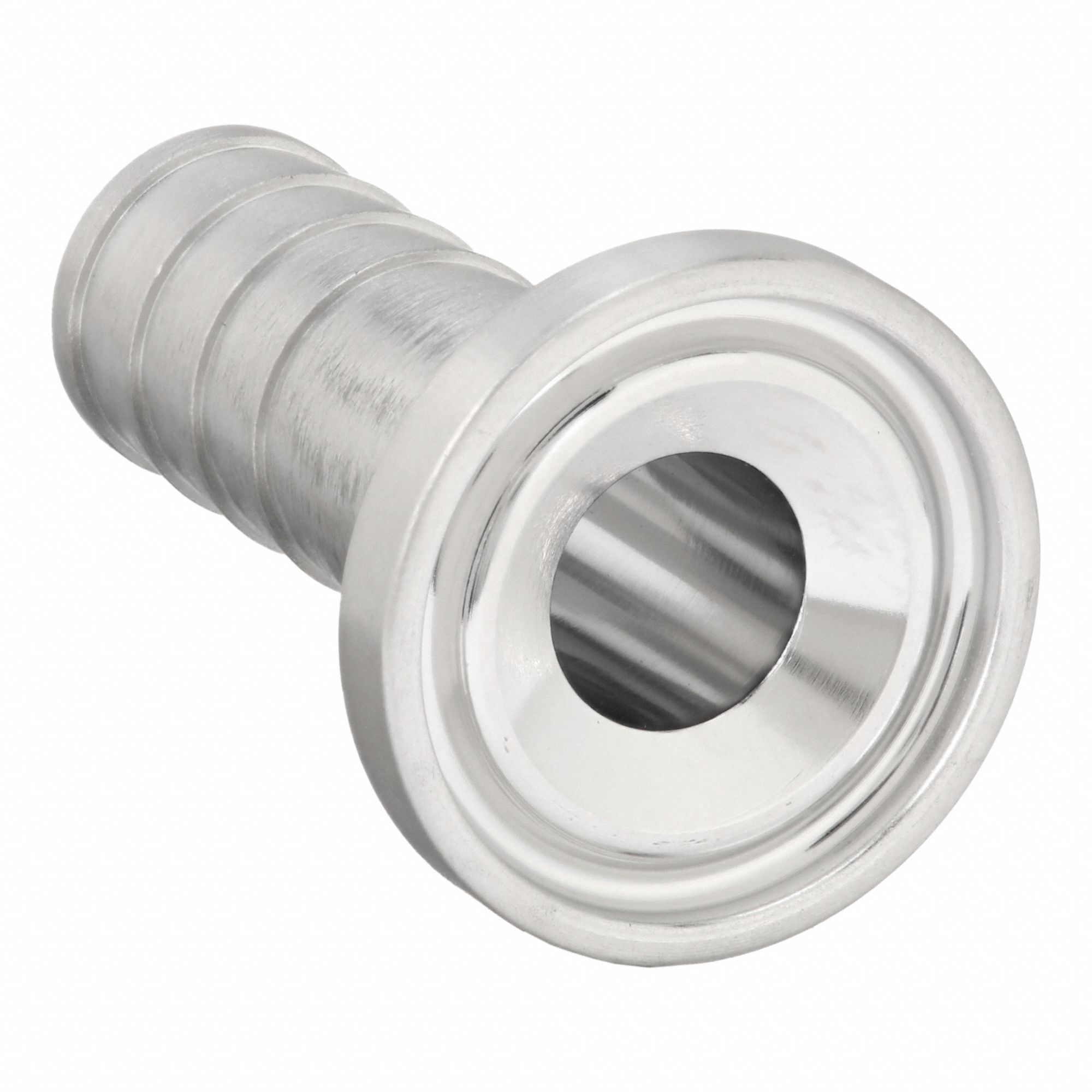 Straight, 1/2 in OD x 1/2 in OD Size, Sanitary Fitting Adapter - 792LZ6 ...