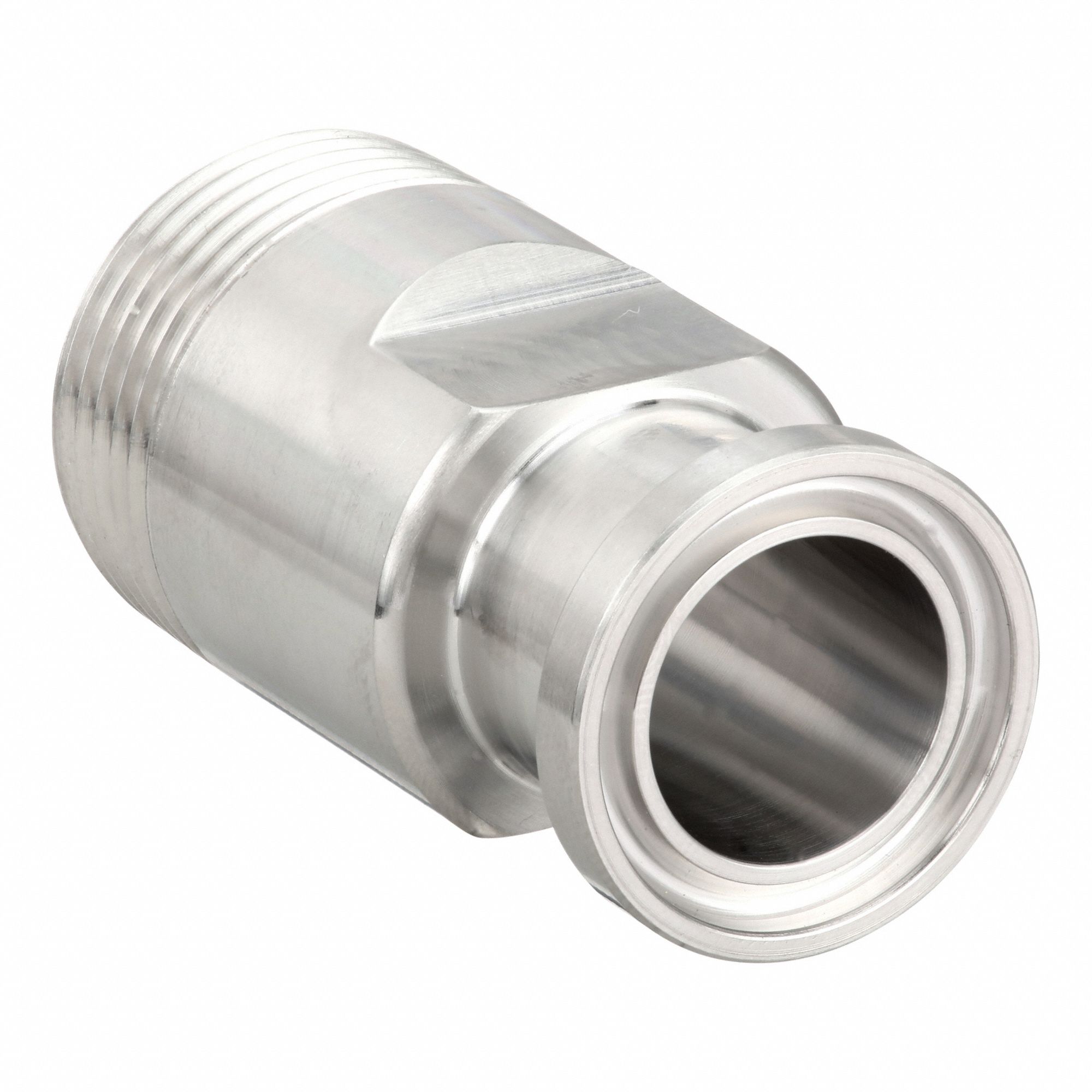 Straight, 2 in OD Size, Sanitary Fitting Adapter - 792M36|TEG216L2.0-PM ...