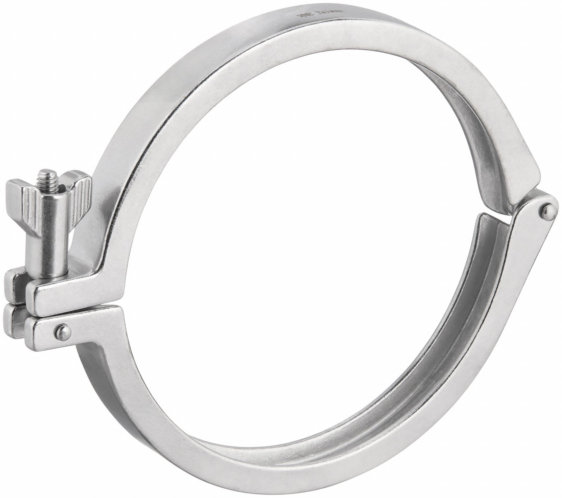 VNE, Threaded, Stainless Steel, Sanitary Fitting Clamp - 792PA6|13MHHM8 ...